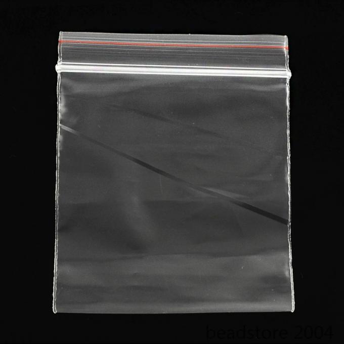 Customized Zip Top Plastic Bags , Ziplockk Packing Bags High Durability